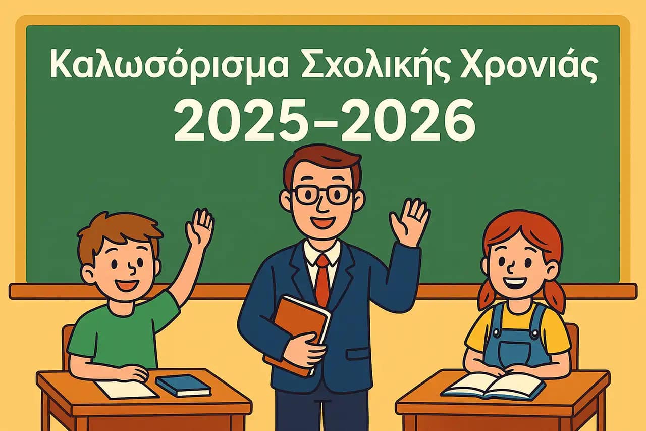 Καλωσόρισμα από τον Διευθυντή για την Έναρξη της Σχολικής Χρονιάς 2025–2026